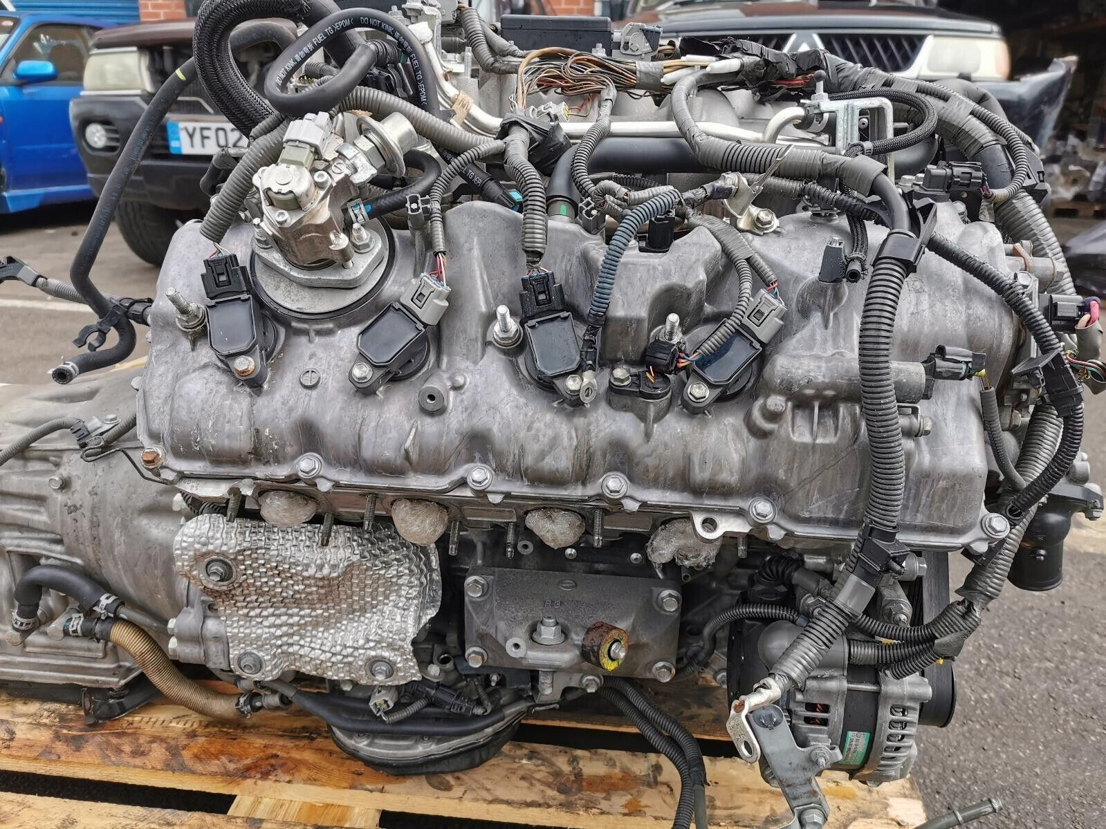 lexus is-f 5.0 v8 2ur-gse full engine