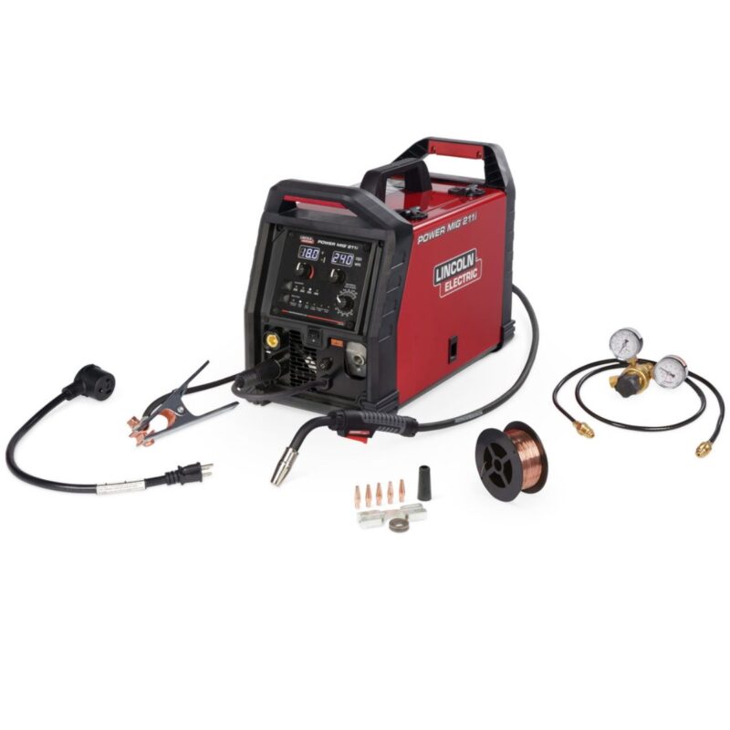 LINCOLN POWER MIG 211I MIG WELDER (K6080-1) - Eleve Motors LLC