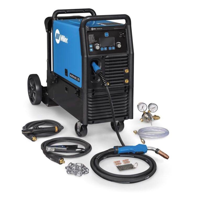 MILLER MULTIMATIC 235 MULTIPROCESS WELDER W/RUNNING GEAR (951846 ...