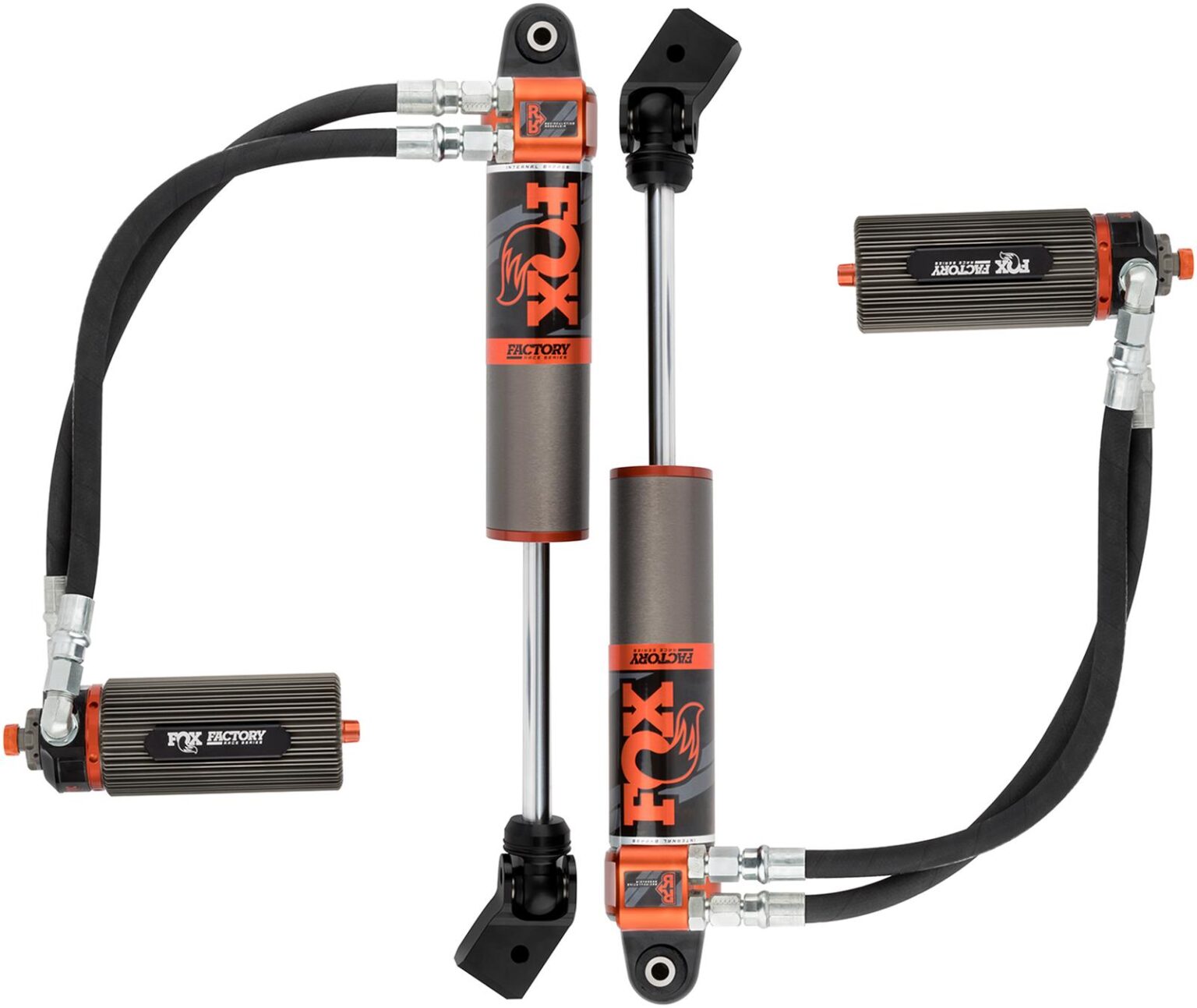 Fox Racing Shox 3.0 Factory Race Series Bypass Remote Reservoir Shocks ...